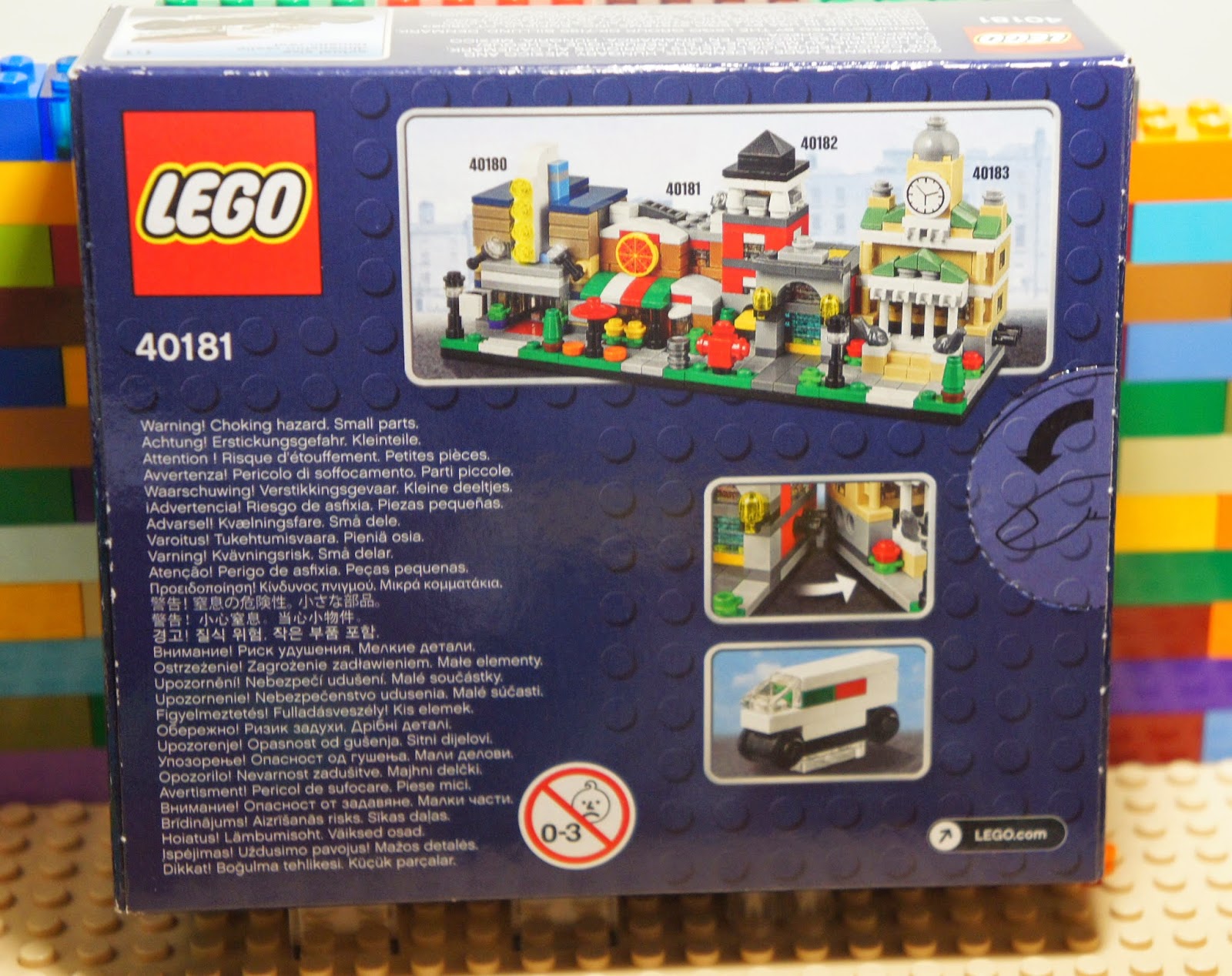 LEGO 40181 BRICKTOBER PIZZA PLACE Toys R Us Boxed Set Mini Bulding ...