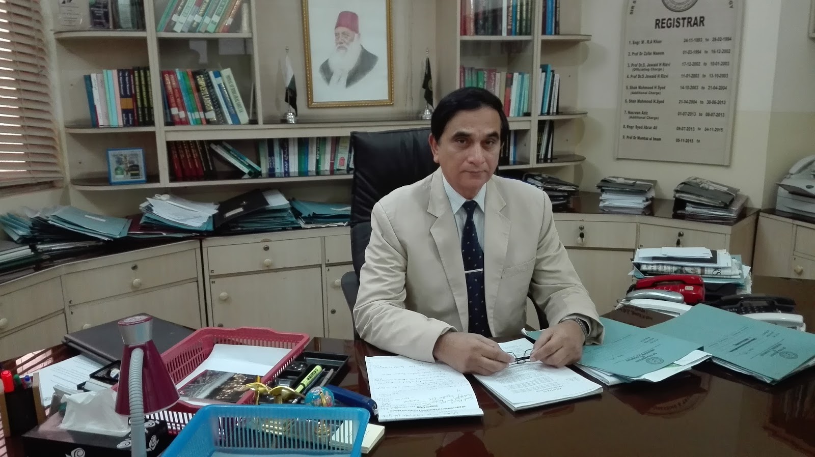 Jumbo Infomedia Blog: Sarfraz Ali appointed SSUET registrar