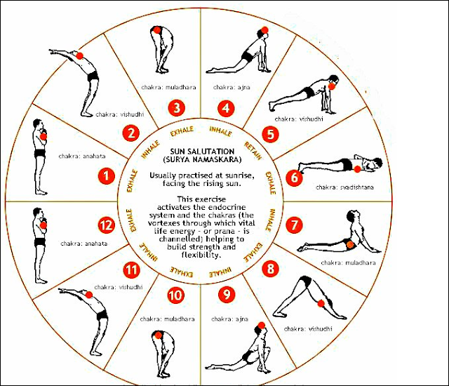 Power Of Yoga: SURYA NAMASKAR