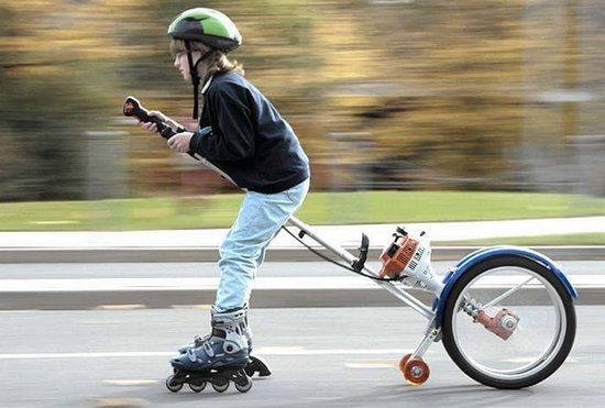 wackyboards: Powered Assist Rollerskating