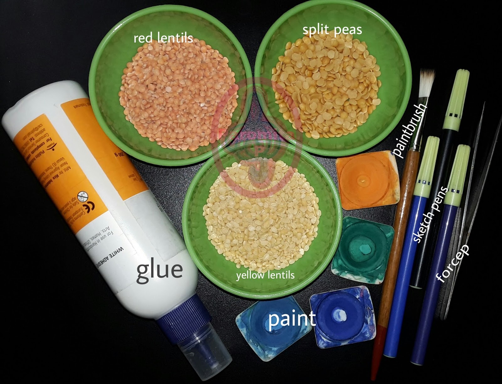 Pulses Pasting Activity - Paromita's Passions