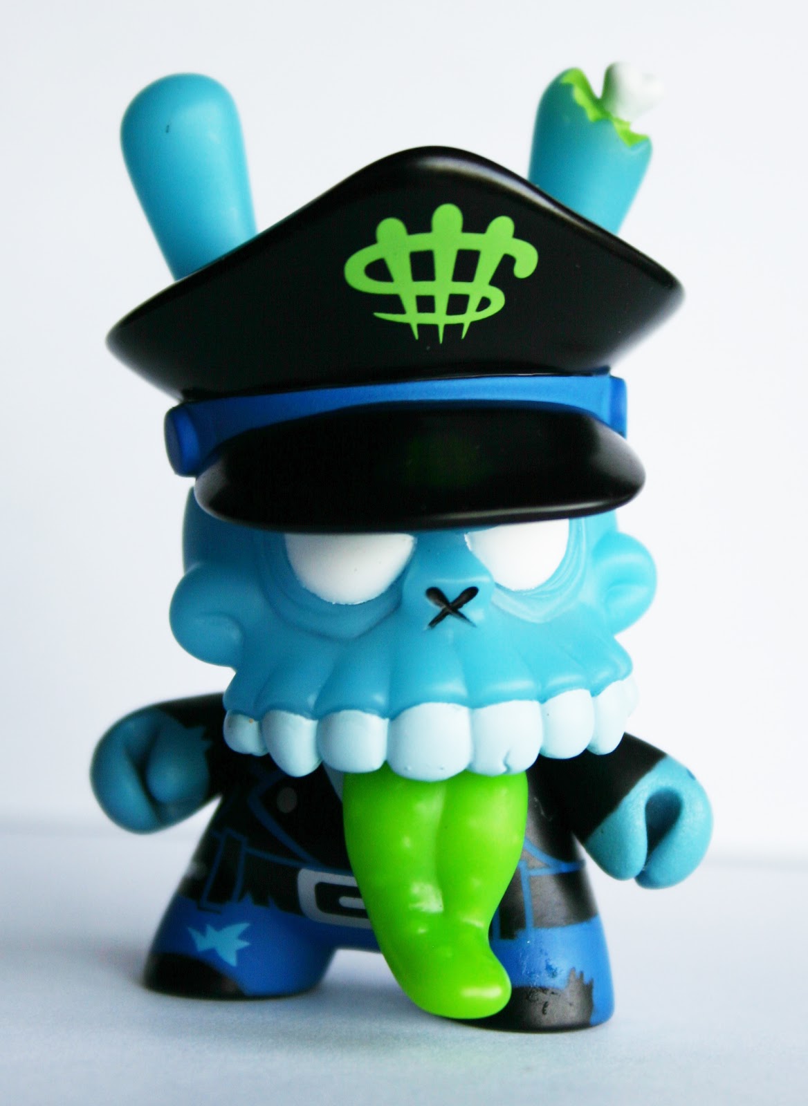 My Kidrobot Score!: 2011 Kidrobot Dunny "Zombie Biker" Blue by MAD