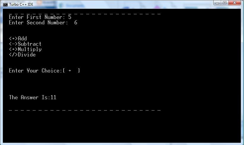 Simple Calculator Using Switch Statement ~ Boardwatz 