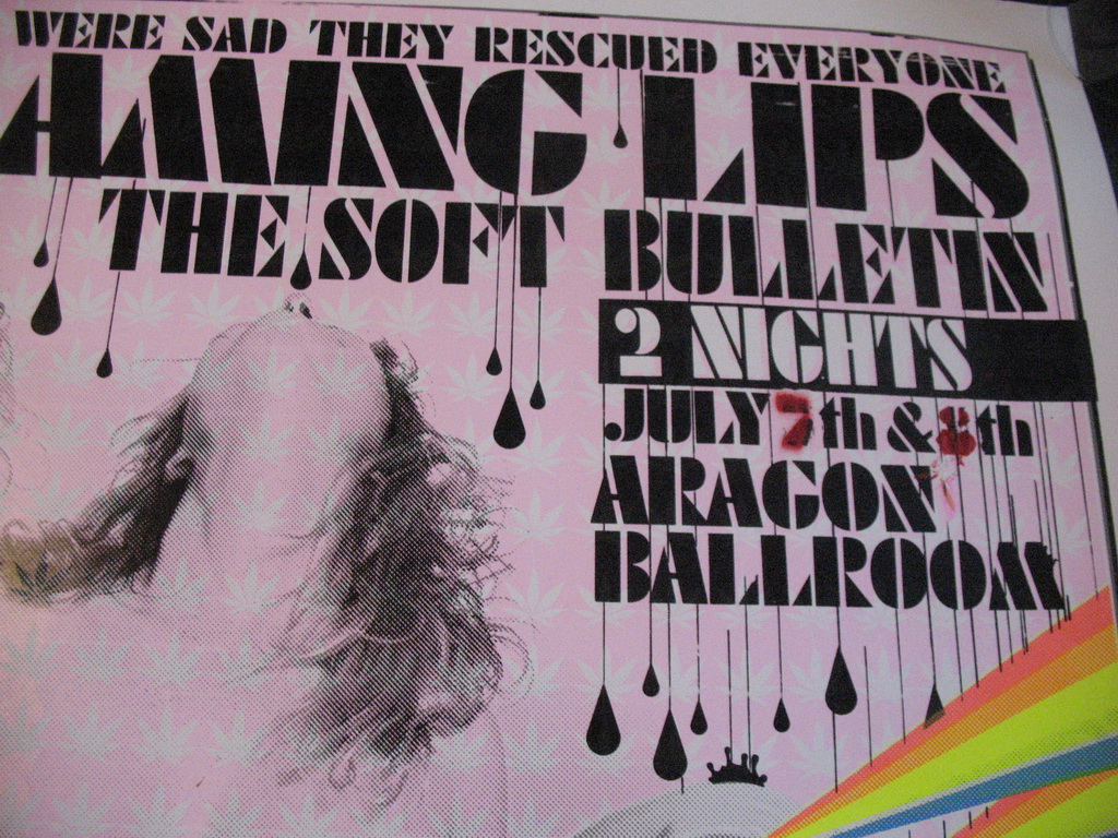 JUST CHILL BRO DOT COM: Flaming Lips - Aragon Ballroom - July 7-8 2011 ...