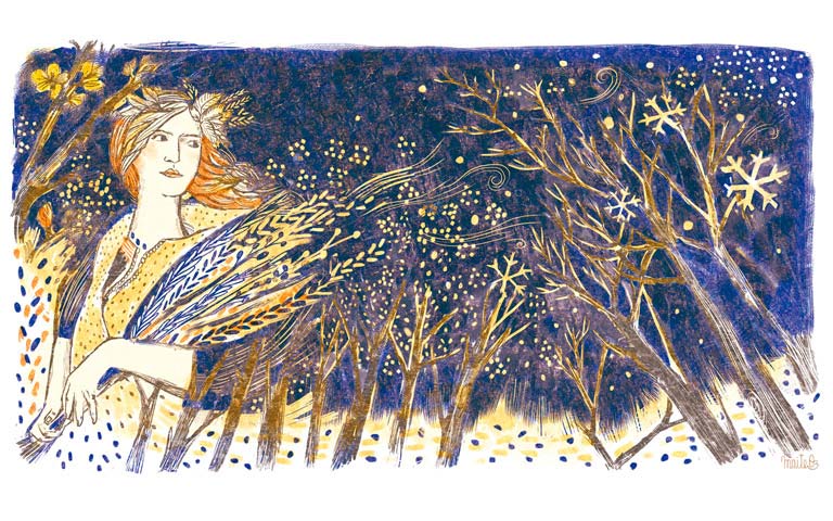 ARBOLESCENCIAS TELÚRICAS: DEMÉTER : DIOSA DE LA FERTILIDAD Y LA TIERRA