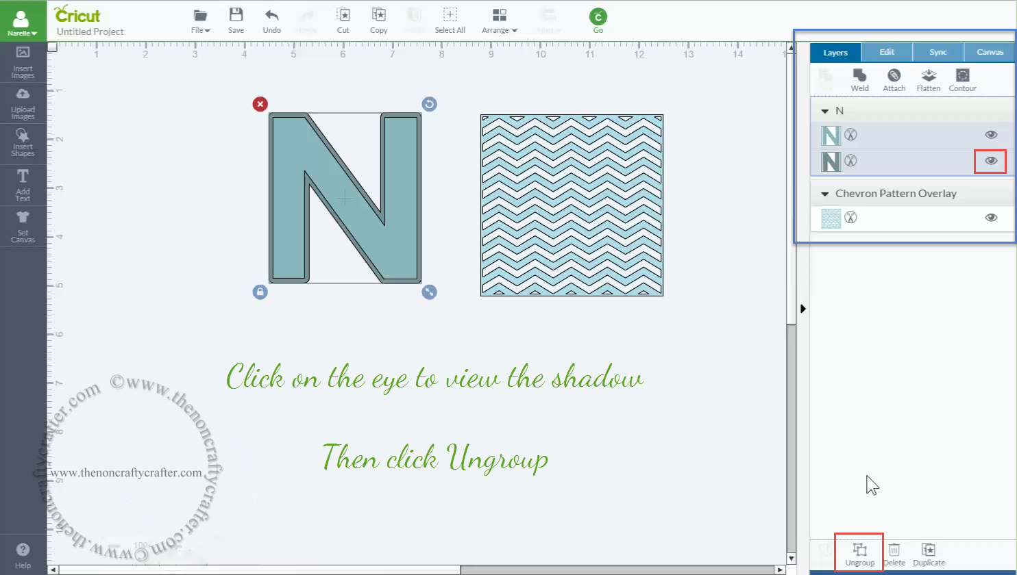 The Non Crafty Crafter CRICUT Creating A Chevron Letter Using Cricut the-non-crafty-crafter-cricut-creating-a-chevron-letter-using-cricut