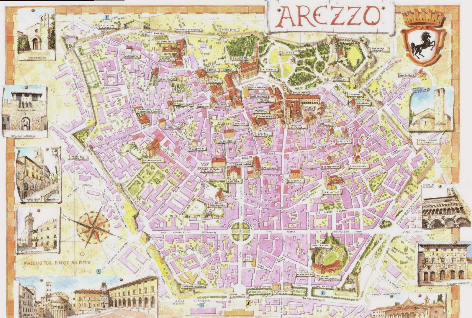 descubriendo ciudades...: Más Toscana: Cortona, Arezzo, Caprese ...
