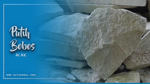 JUAL BATU ALAM PUTIH BOBOS PALEM UNTUK PAGAR RUMAH MINIMALIS ~ JUAL ...