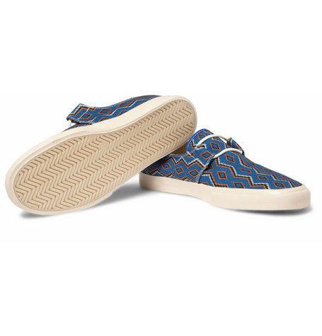 Just In Case.: YMC Navajo Canvas Deck Shoes