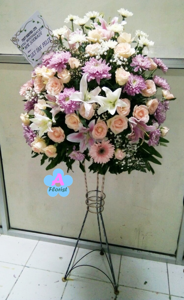 Standing Bunga Segar Super Elegan By Agustina Florist Surabaya ...