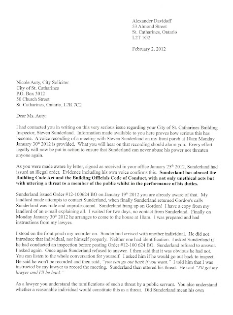 Mayorgate: February 2012