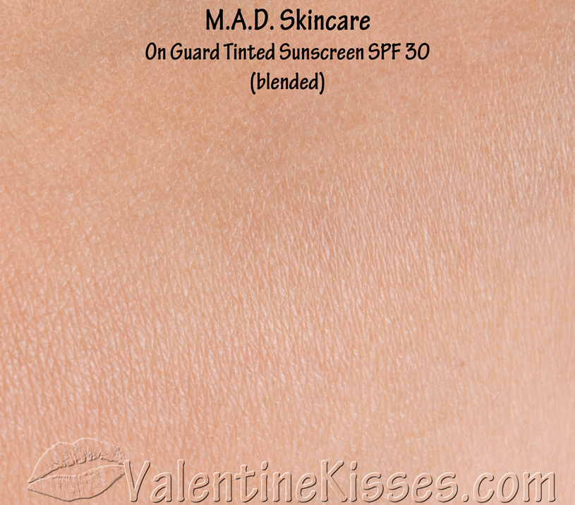 Valentine Kisses: M.A.D. Skincare On Guard Tinted Sunscreen SPF 30 ...