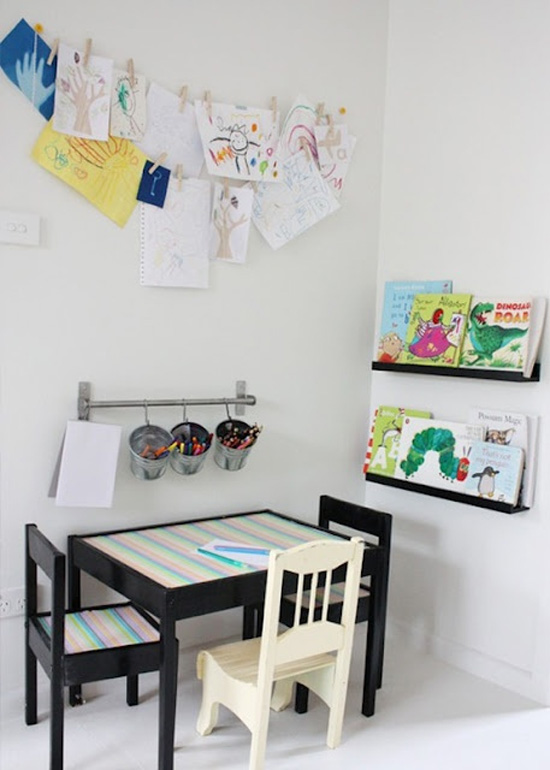 belle maison: Kids Spaces: Playroom / Workroom Inspiration