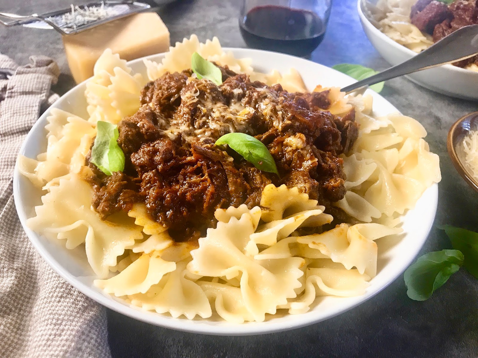 Hearty Beef Ragu with Pasta