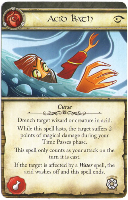 Wiz-War Mastered: Alchemy - Attack - Acid Bath