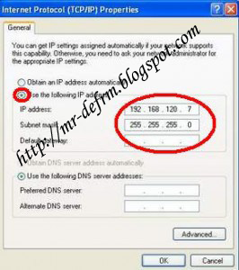 Cara Setting Ip Adress Di Windows XP | Bengkel Komputer