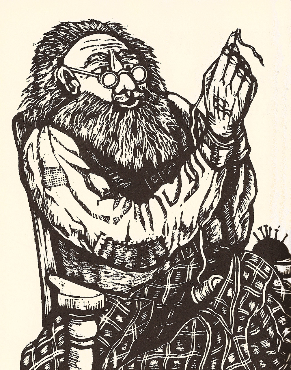 The Art of Children's Picture Books: The Man Who Lived Alone, Mary Azarian