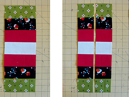 make me a quilt: Chained 5 Patch Block