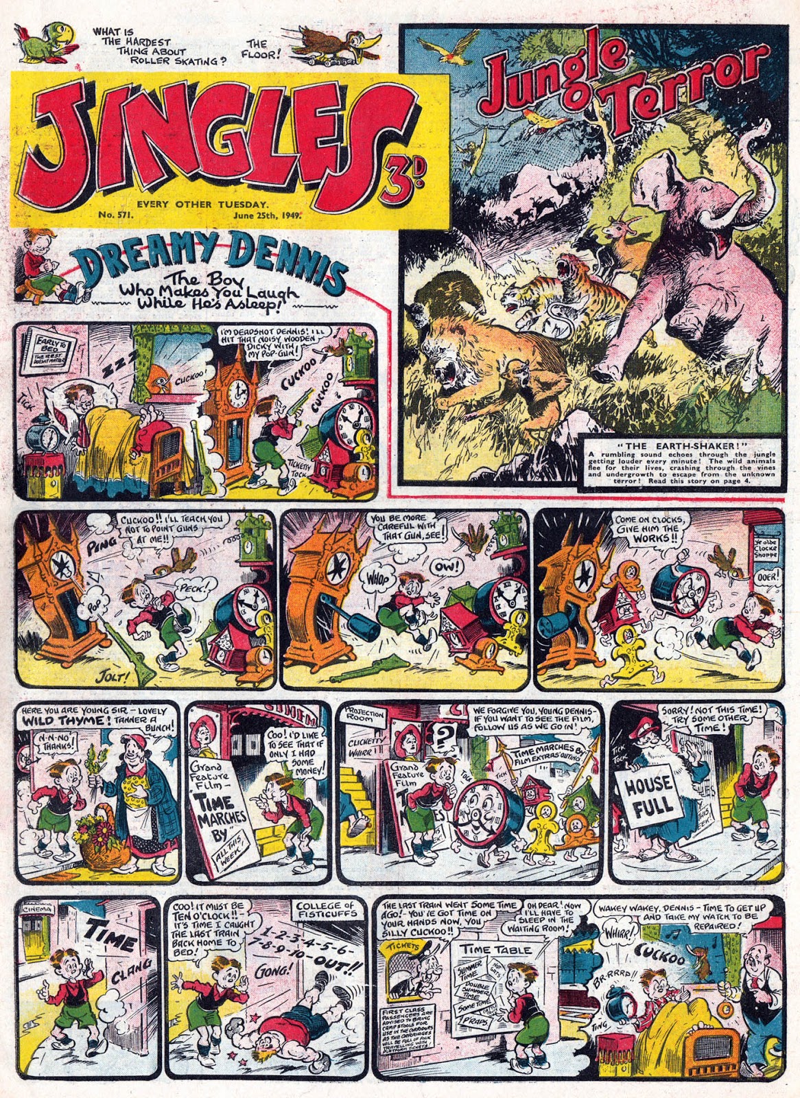 BLIMEY! The Blog of British Comics: A look at JINGLES from 1949