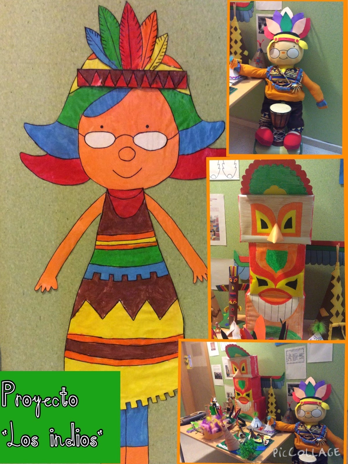 CE.I.P NTRA SRA DE LA NATIVIDAD: FINALIZADO EL PROYECTO DE LOS INDIOS