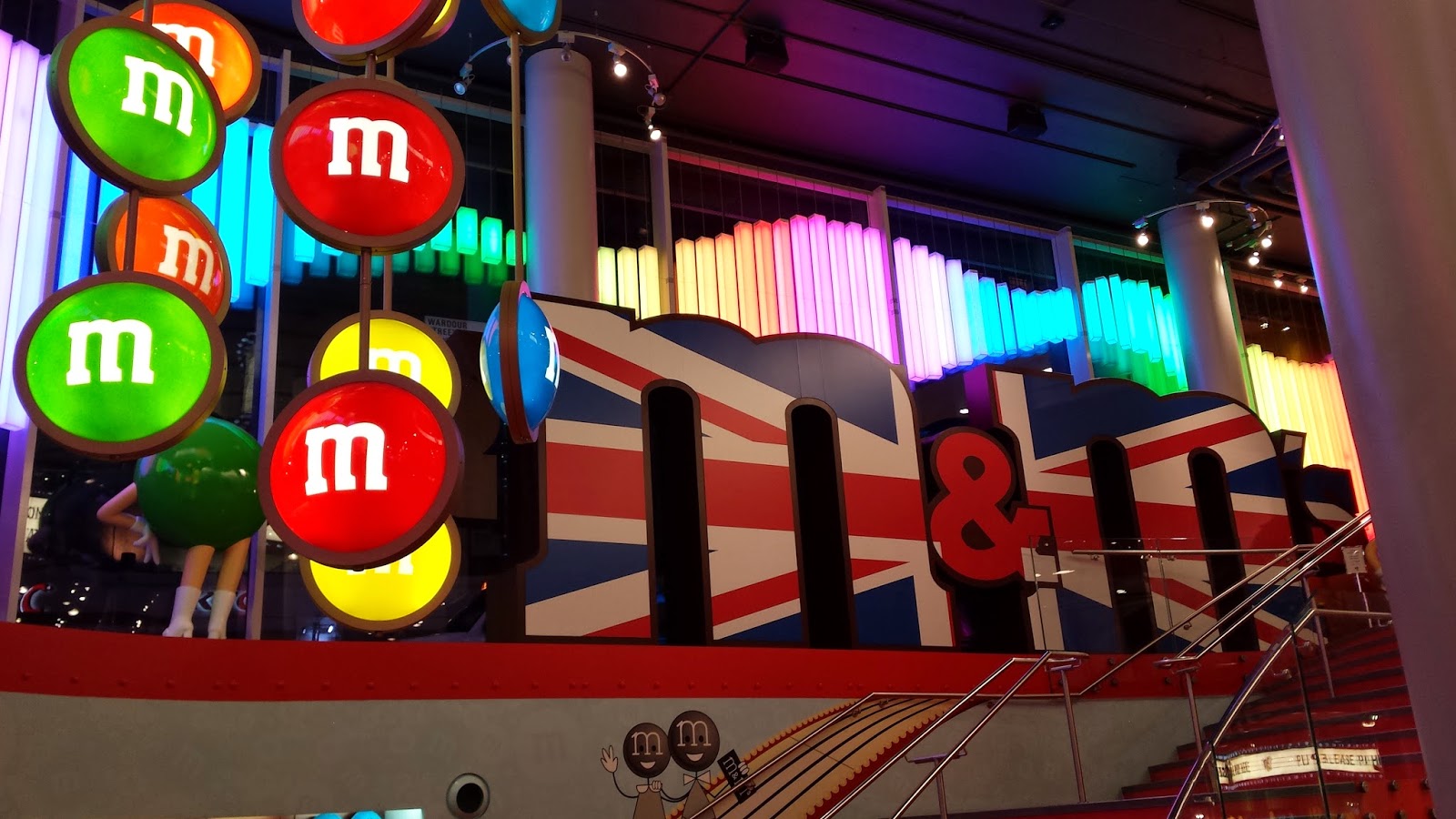 teste: O Fantástico Mundo M&M's em Londres...