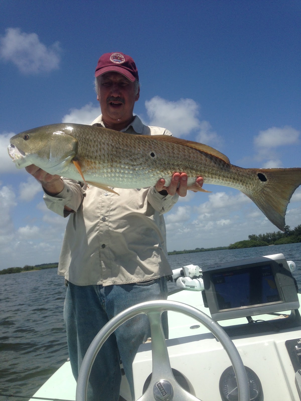 South Indian River Lagooner: Fishing Repot 7-20-16. Big Redfish- and ...