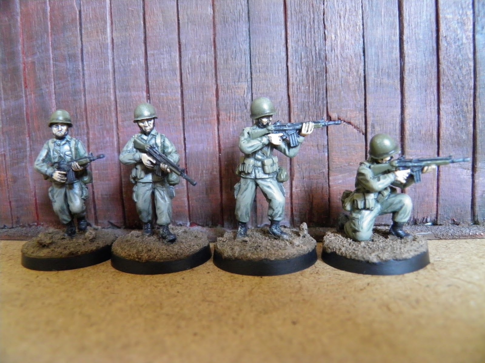 The Necroleadicon: Underfire miniatures: 28mm West Germans