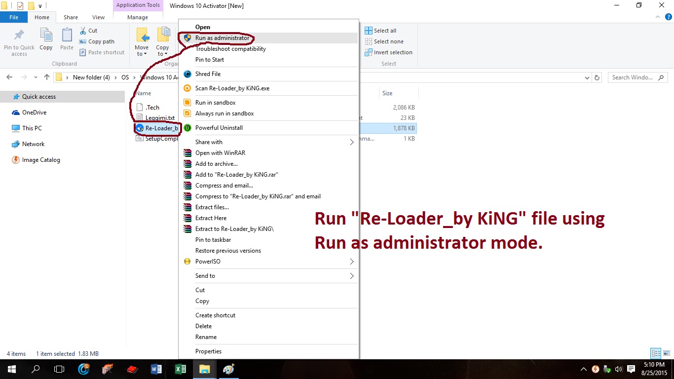 လၢႆးၸႂ်ႉ Re-loader Activator သေႁဵတ်း Activate Windows 7,8,10 (2019) - တ ...