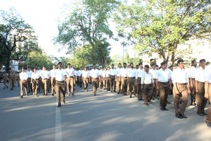 Impressive RSS Route March held in Tamilnadu