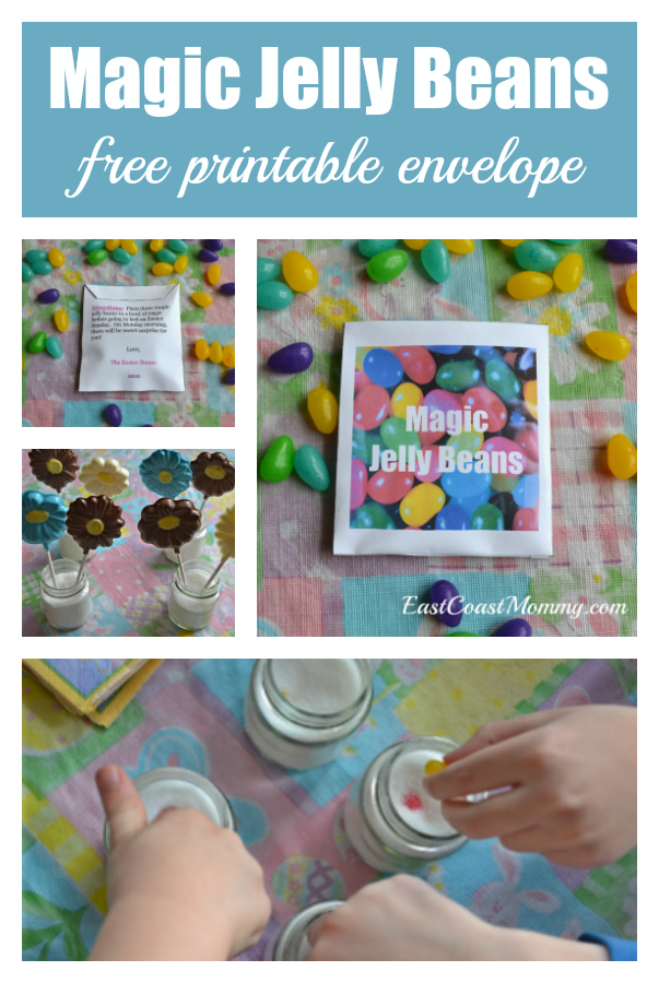 East Coast Mommy: Magic Jelly Beans (free printable envelope)
