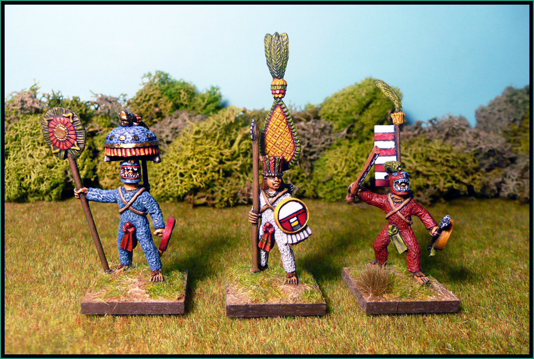 Miniaturas de Oxkarth: El Ejército Azteca - Otumba - Tenochtitlán