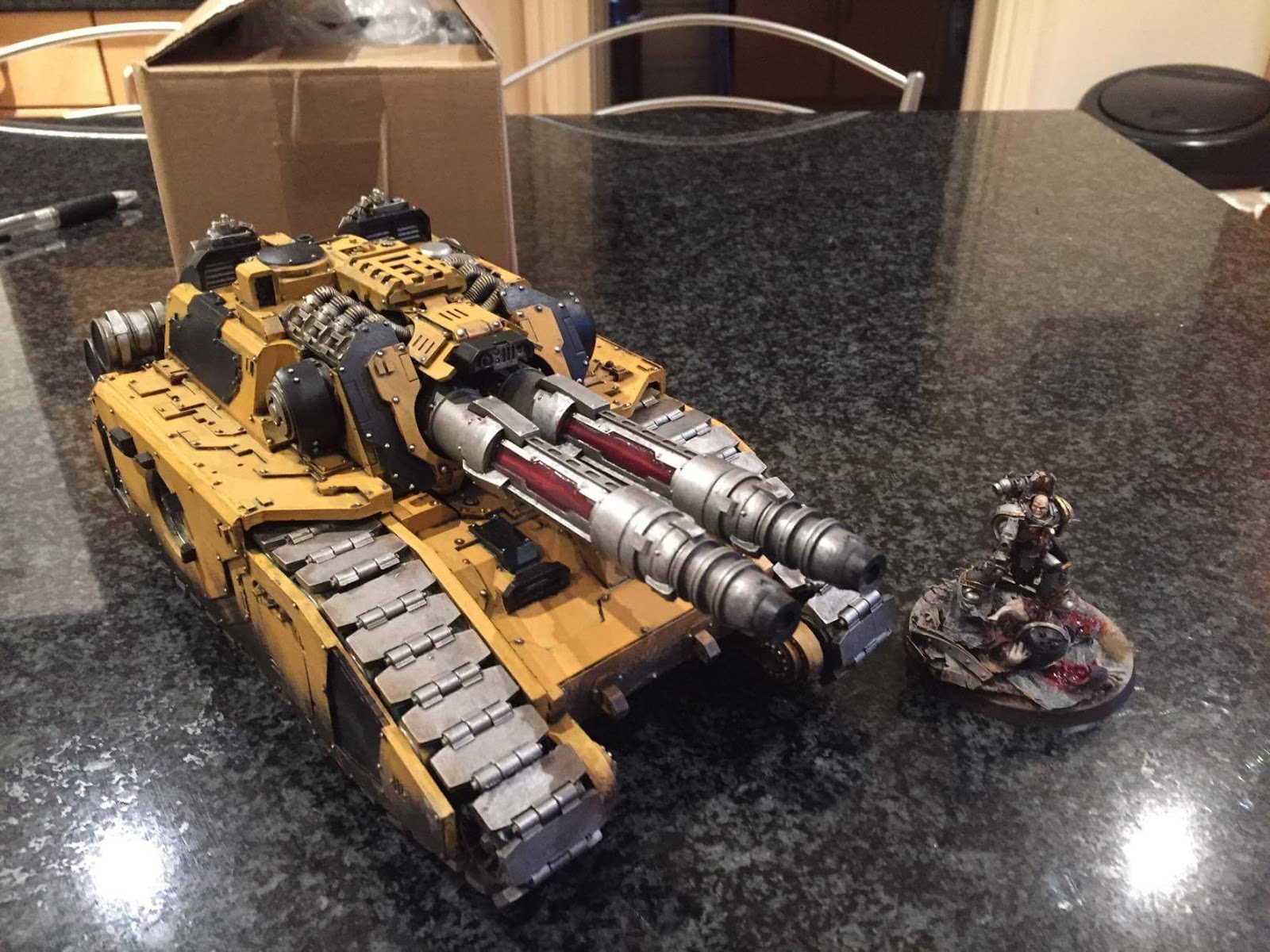 Battle Bunnies: Imperial Fists: Legion Falchion Super-heavy Tank Destroyer