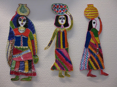 slöjd och gamman: Fria broderier med en guru