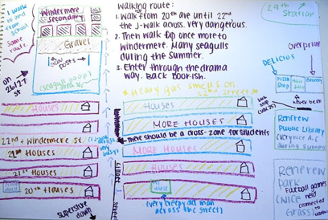 The Social Art of Architecture: Pedestrian City Memory Maps