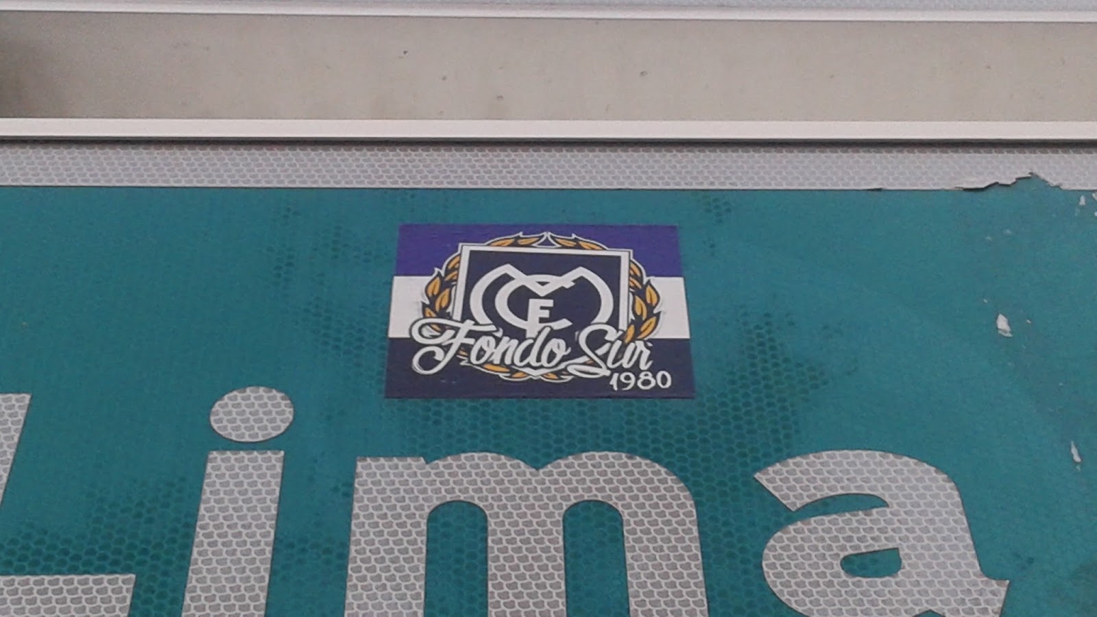 Pegatinas y Gradas: Pegatina Fondo Sur 1980 - ULTRAS SUR