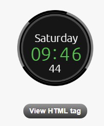 Cara Memasang Widget Jam Keren di blog Terbaru