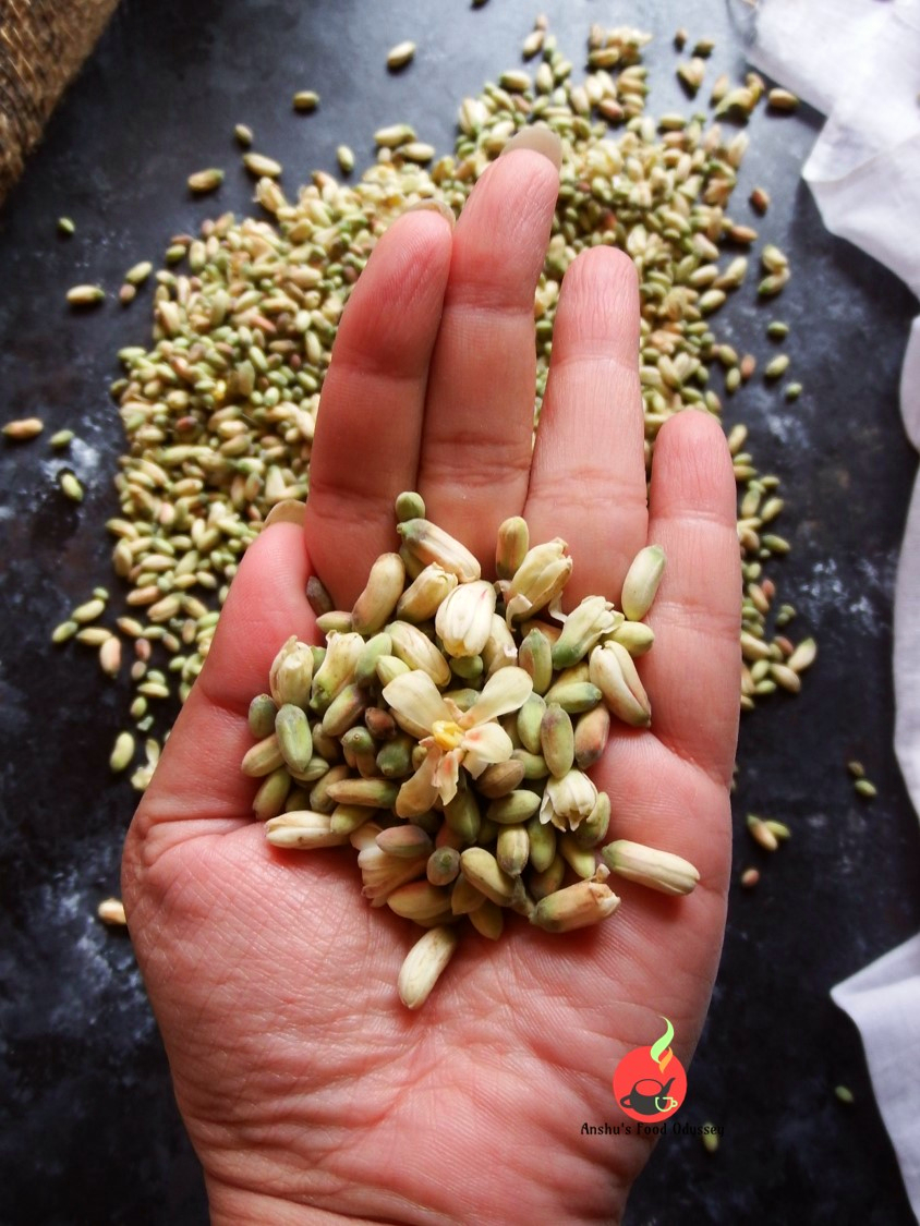 Swanjane aur Matar ki Sabzi | Drumstick Flowers & Green Peas Curry