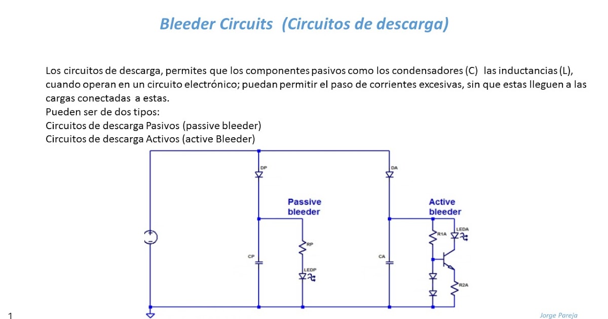 ELECTRICIDAD Y ELECTRÓNICA - TÉCNICA Y CIENCIA: Circuitos de Descarga ...
