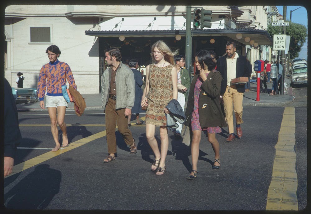 18 Fascinating Vintage Color Photographs Capture Haight Street Hippies ...