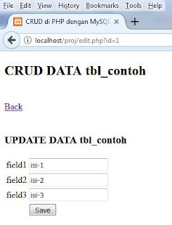 CRUD di PHP dengan MySQLi ~ Cara Simpel Ngoding