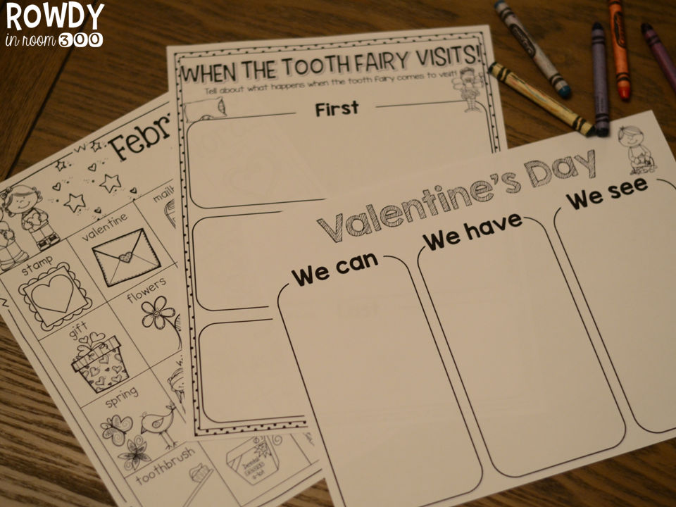 February writing - Rowdy in Room 300