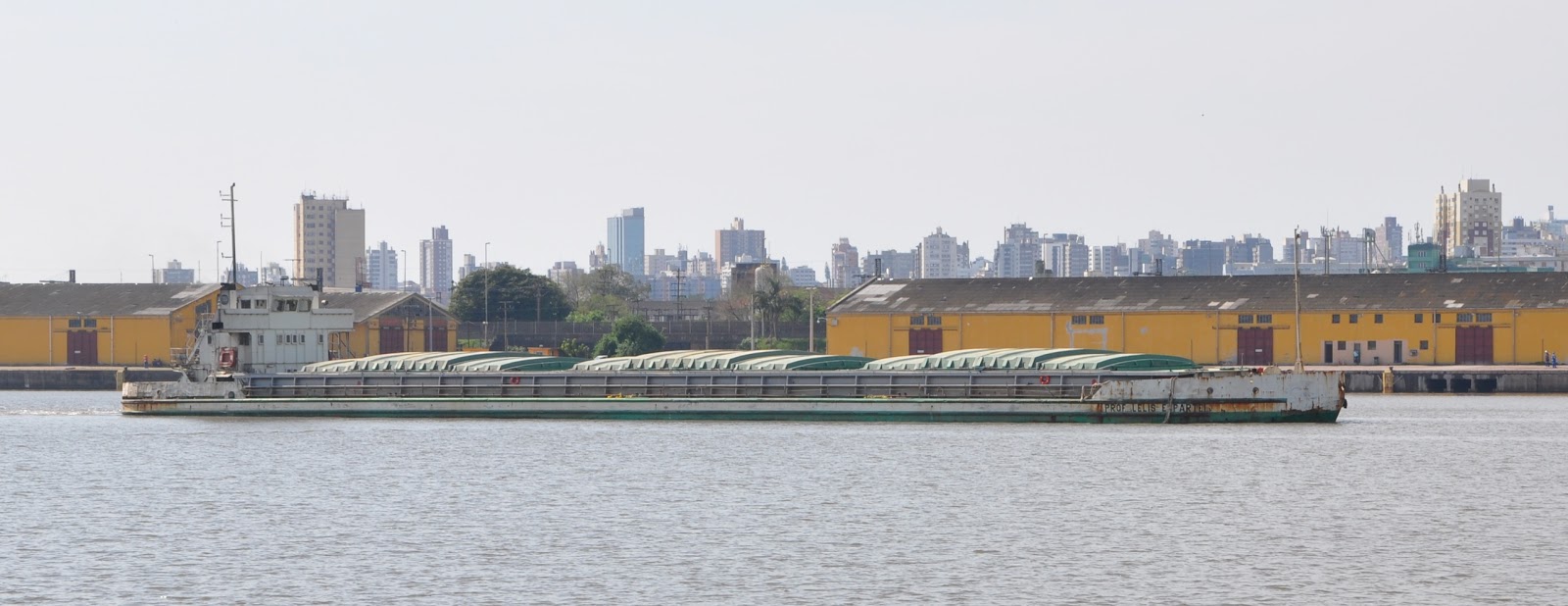 VCV ESTEIO: Terminal da empresa Bianchini no rio dos Sinos envia carga ...