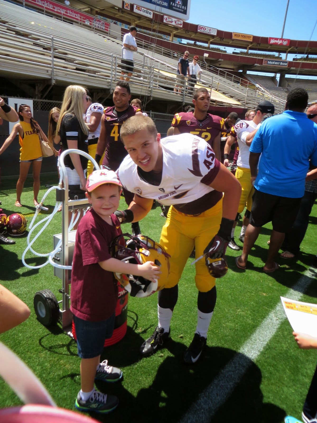 Our Sweet Lovely Life!: ASU Spring Game