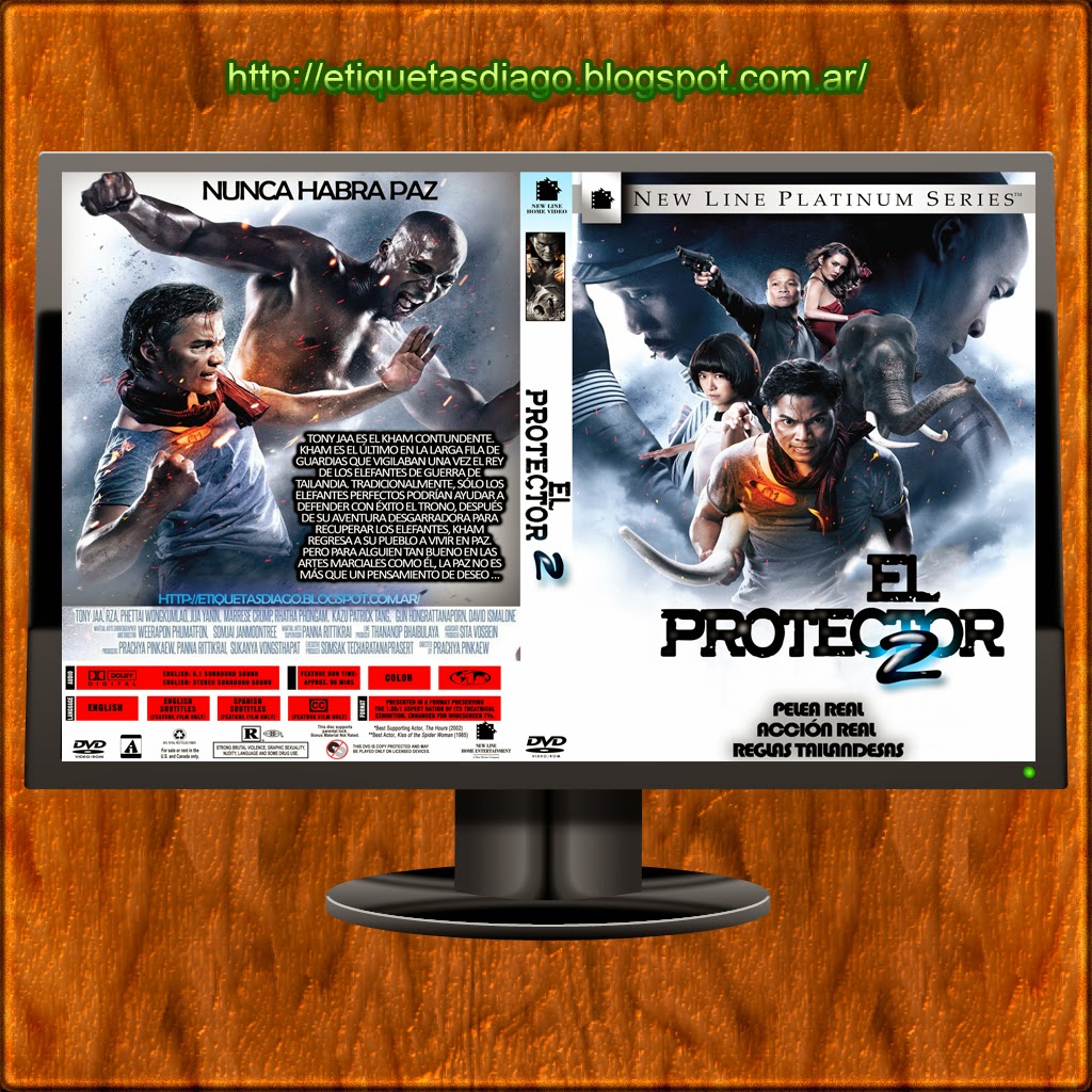 Cover Diago : The Protector 2 DVD COVER