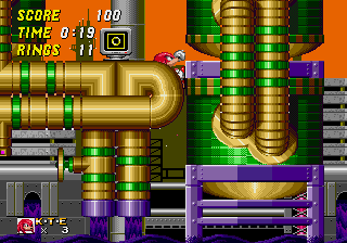 Sonic 3 Unlocked: Knuckles in Sonic 2: object layouts