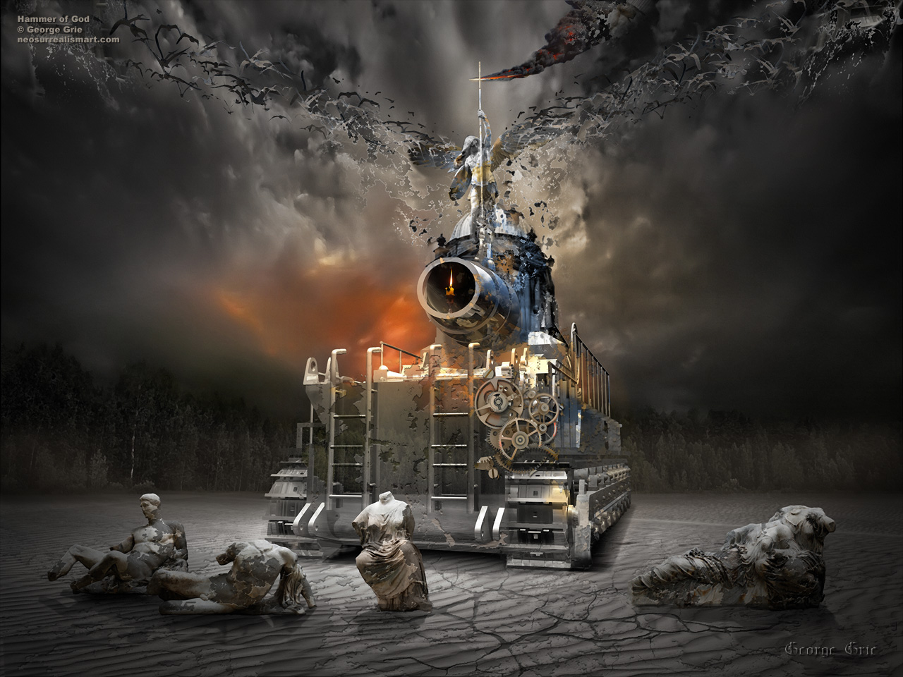 George Grie / Джордж Грие, 1962 | Neo-Surrealist painter | Tutt'Art ...