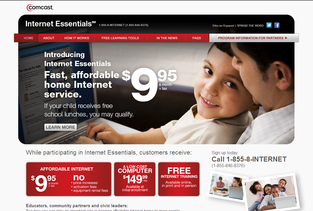 The Burgh Works: Comcast Cable Introduces Low Cost Internet Service ...