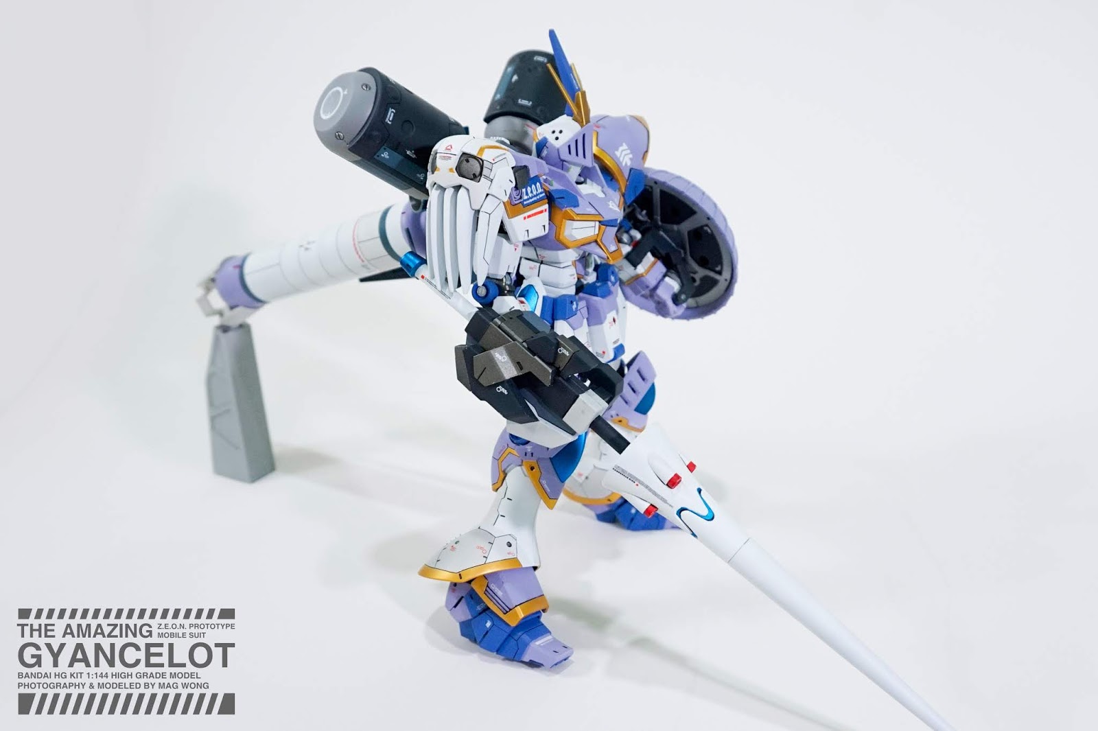 Custom Build: HGBF 1/144 "The Amazing" Gyancelot