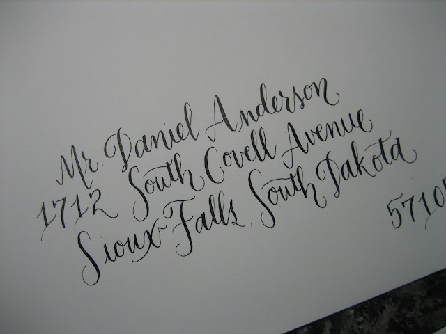 Navy Bean: Calligraphy