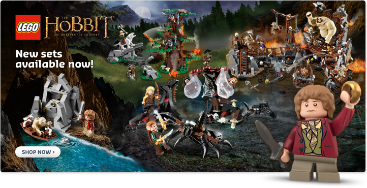 Brick End: The Hobbit: An Unexpected Journey Sets at Shop@Home